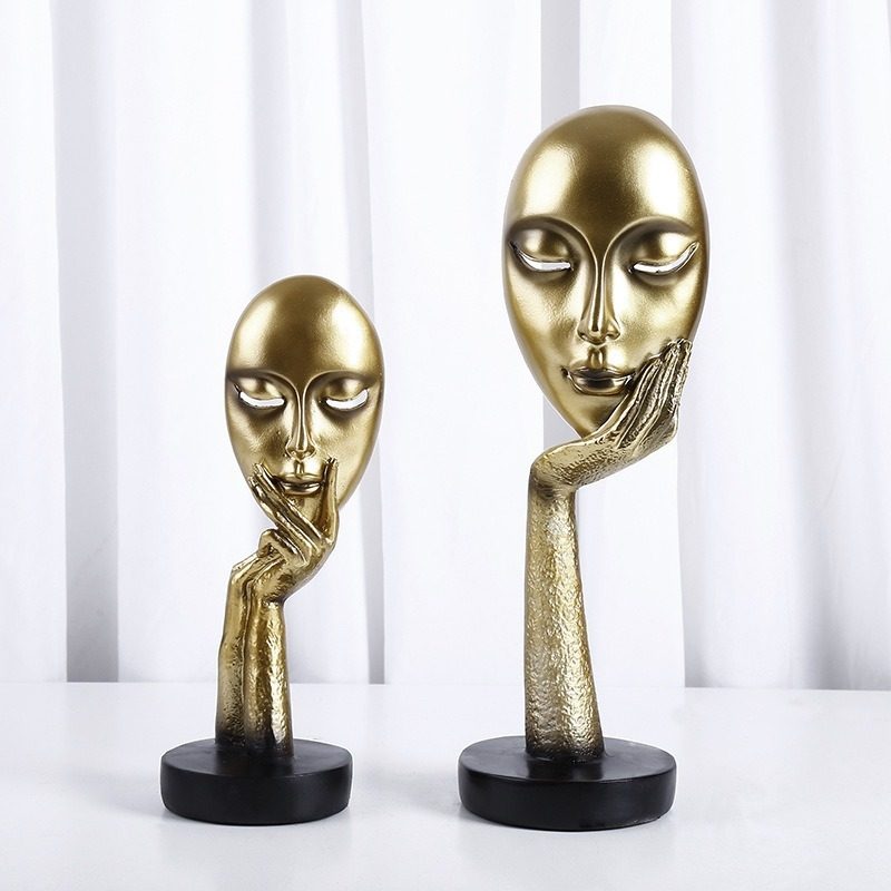 Ornamental Face Décor – QTR-0716 - Homeliving